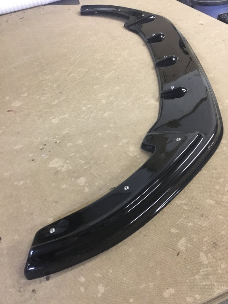 VW Caddy 2010 - 2015 Gloss Black Front Splitter – VW Carbon
